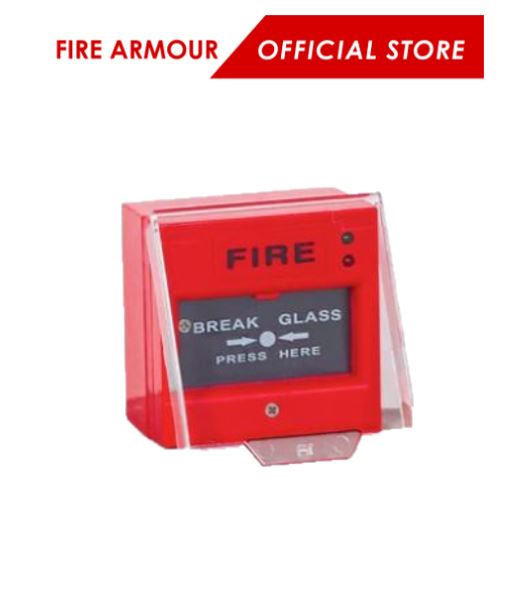 Manual call point comes with break glass (Supply only) – Fire Armour ...